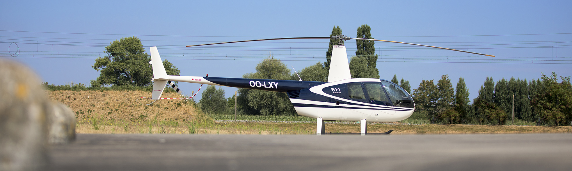 Zelf vliegen met een helikopter tijdens een initiatievlucht